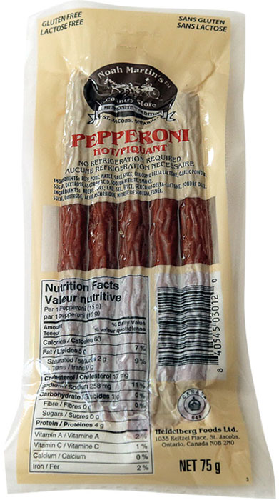 Heidelberg Foods - Pepperoni Sticks Hot
